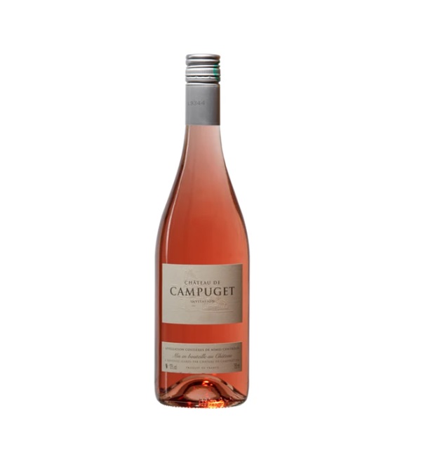 Chateau de Campuget 1753 Rose Syrah Vermentino, Costieres de Nimes ...
