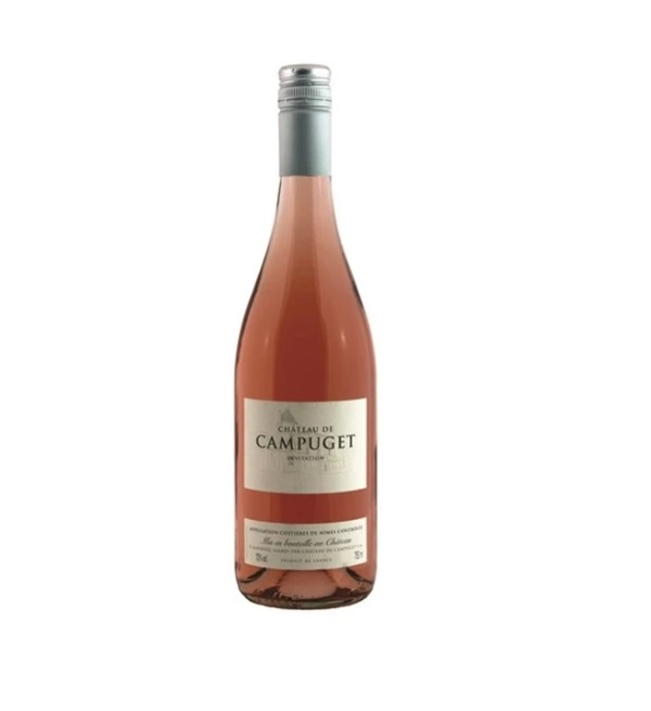 Chateau de Campuget 1753 Rose Syrah Vermentino, Costieres de Nimes ...